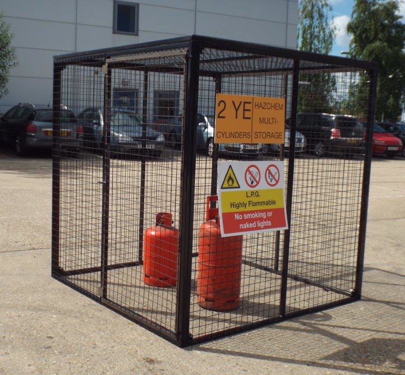Britgas Gas Bottle Storage Cages | Industrial Products